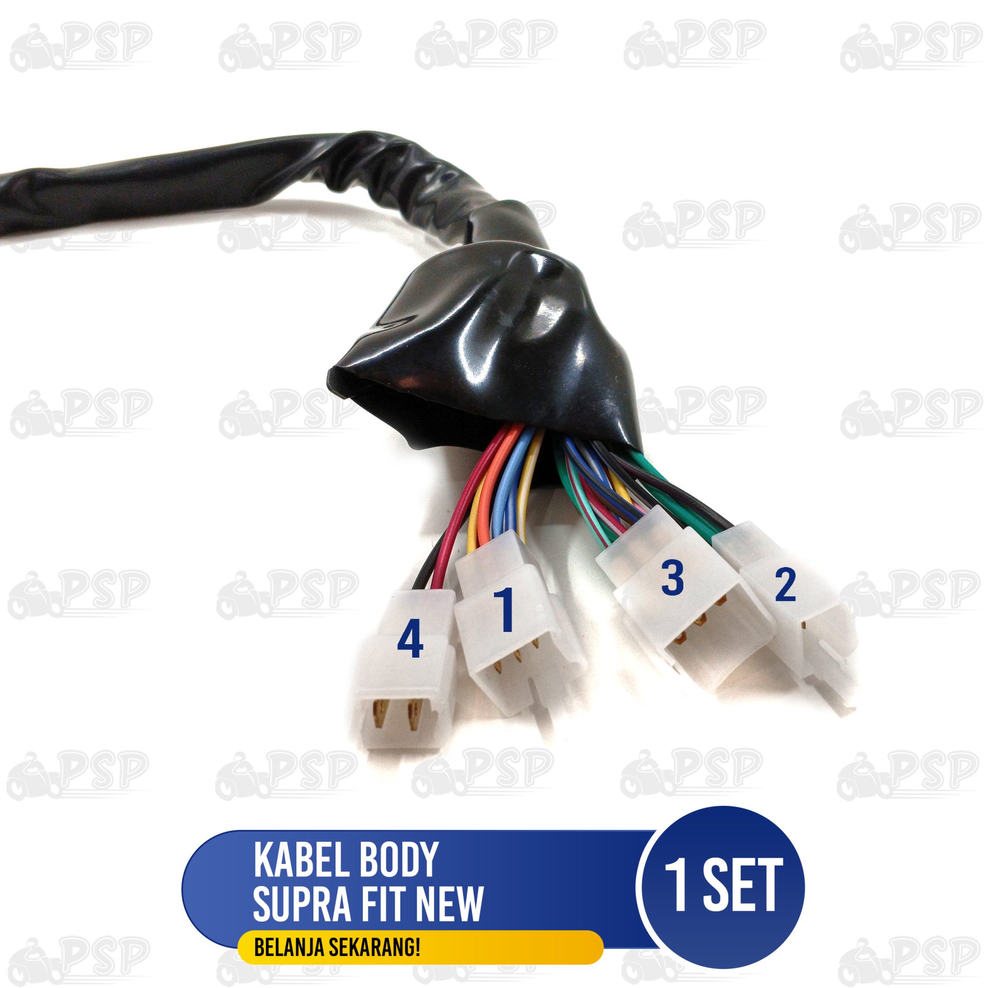 Kabel Body Supra Fit New – Cable Tali Seling Harness Wire Bodi Utama ...